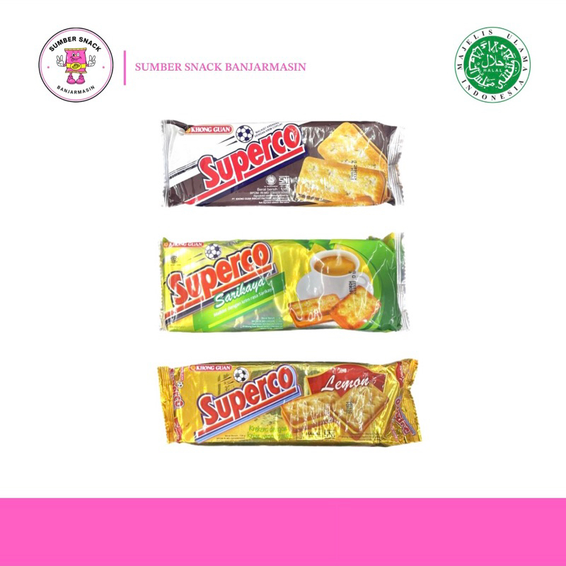 Jual Khong Guan Superco Malkist Krekers (138g) (3 Varian Rasa) | Shopee ...