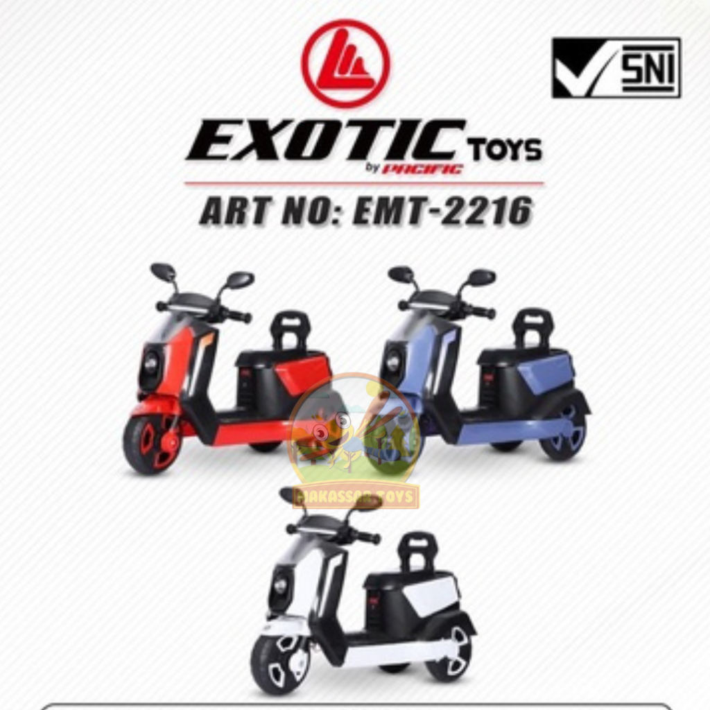 Jual MOTOR AKI ANAK EXOTIC TOYS EMT 2216 | Shopee Indonesia