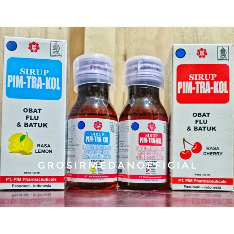 Jual PIMTRAKOL SIRUP BATUK PILEK FLU 60 ML | Shopee Indonesia