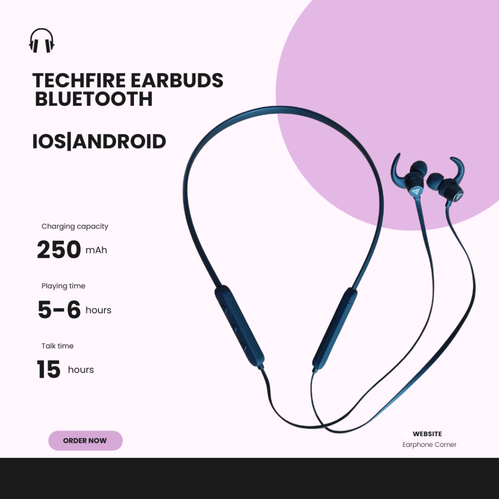 Jual TECHFIRE EARBUDS BLUETOOTH | Shopee Indonesia