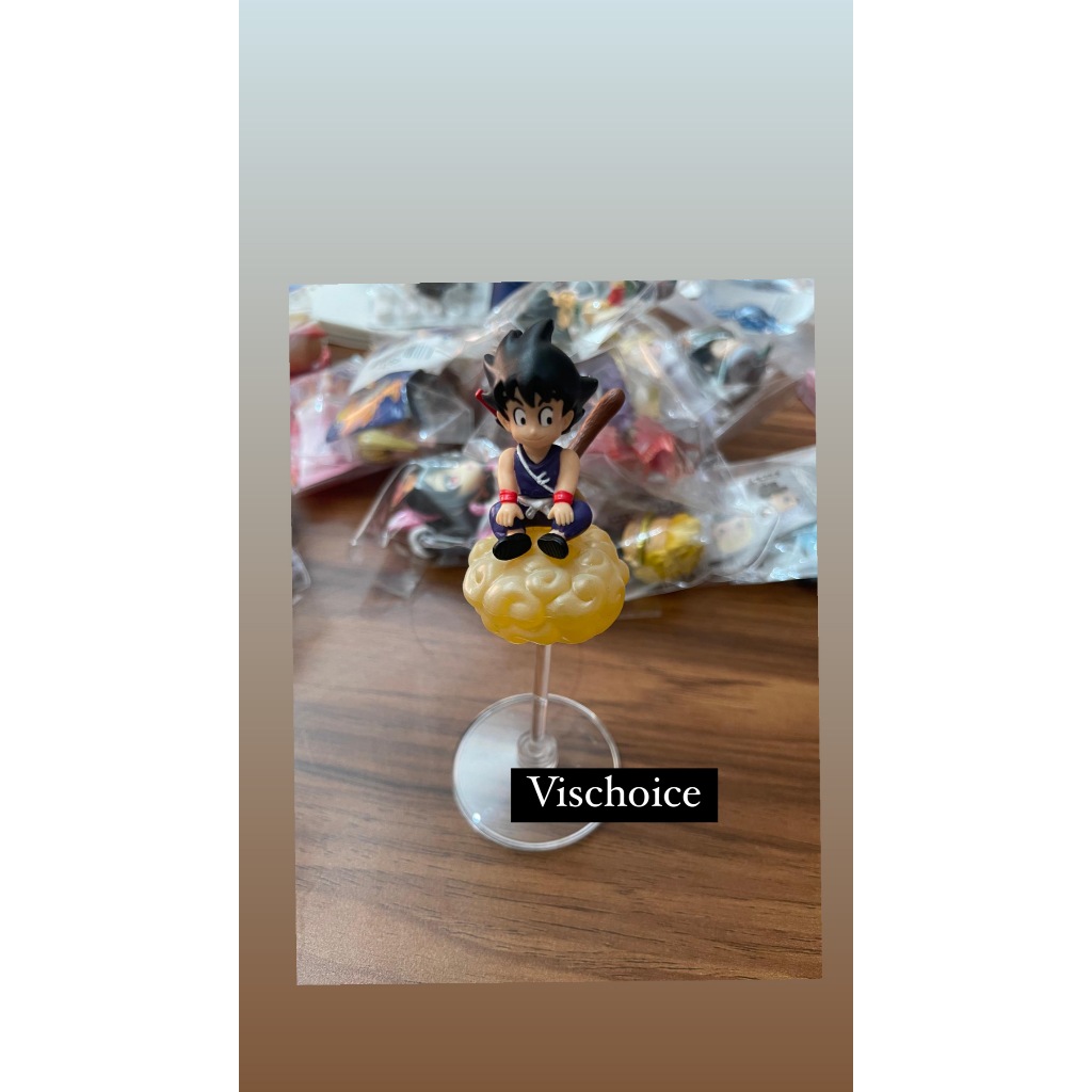 Jual DRAGON BALL SON GOKU MINI ACTION FIGURE GACHAPON GASHAPON GOTEN ...