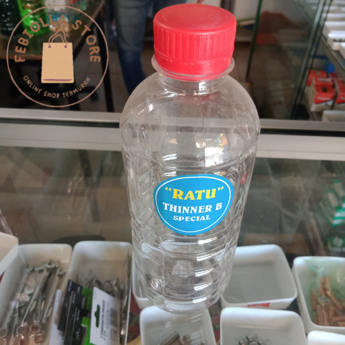 Jual THINNER B SPESIAL MERK RATU 500ML | Shopee Indonesia