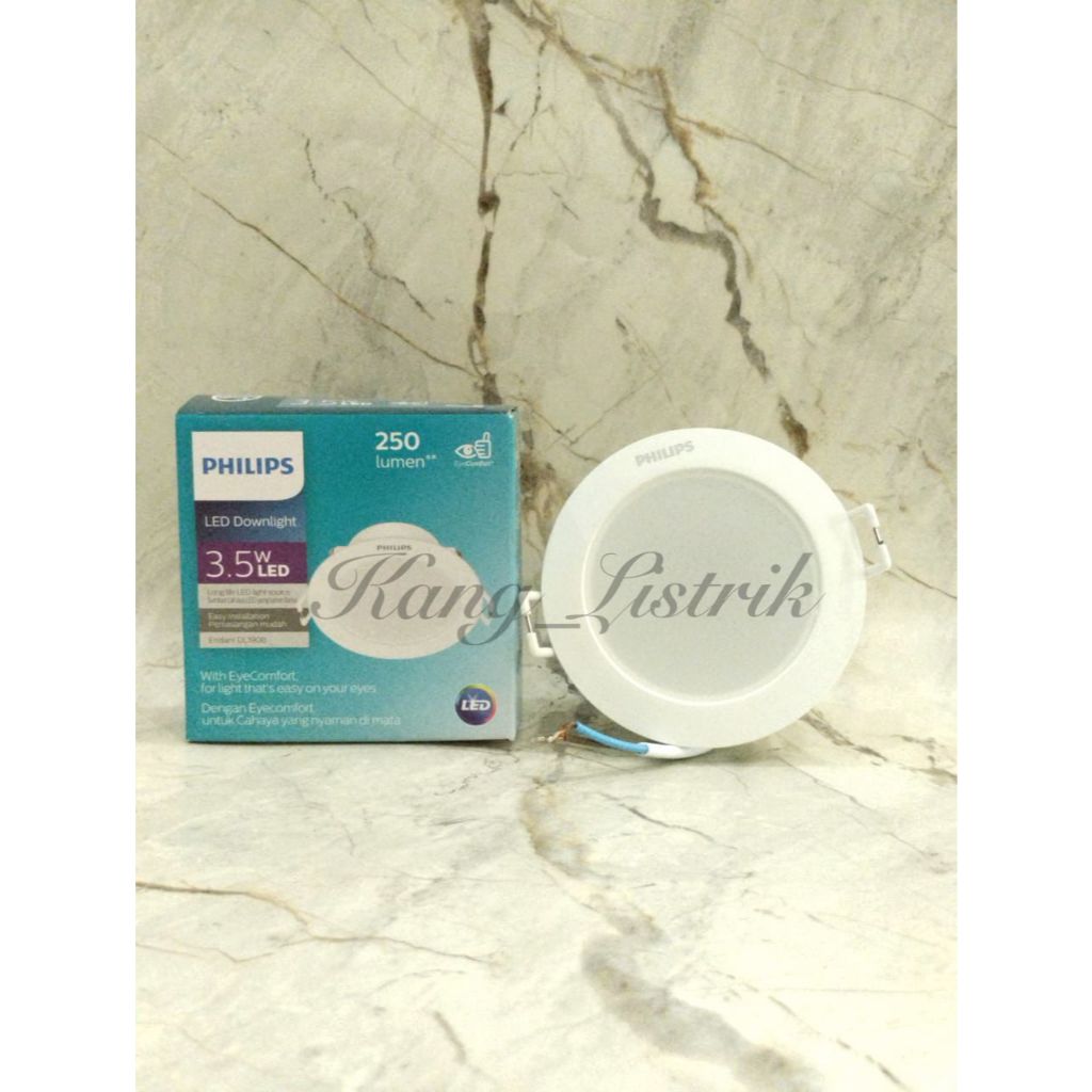 Jual Lampu LED Downlight Philips DL190B Eridani 3,5Watt / PHILIPS ERIDANI 3,5W | Shopee Indonesia