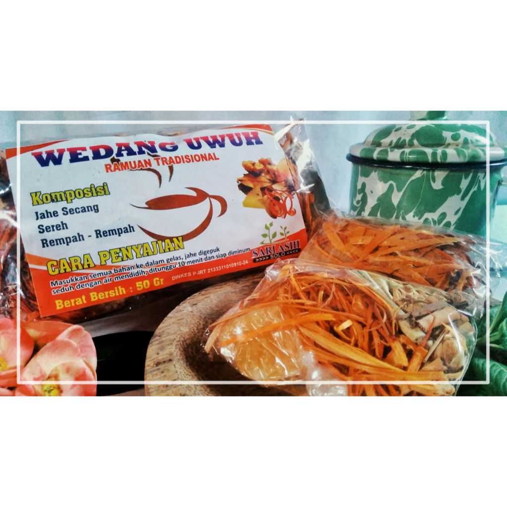 Jual Wedang Uwuh Sari Asih Original Komplit Asli Solo 1 Pack isi 10 Bks ...