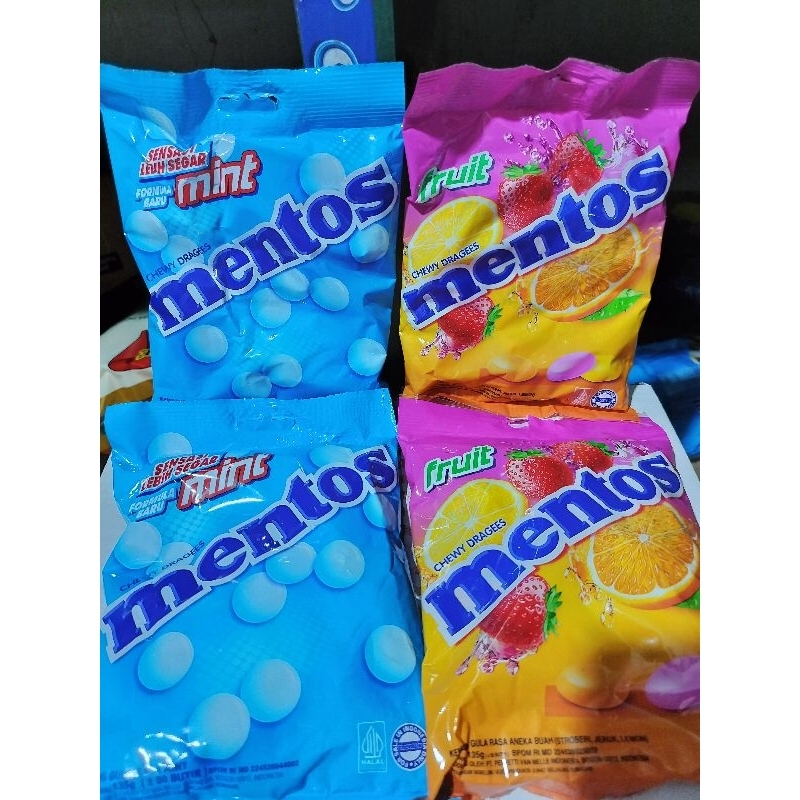 Jual Permen Mentos 1 Bungkus isi 50 Pcs | Shopee Indonesia