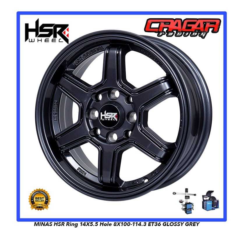 Jual Velg Mobil Ring 14 Hsr Minas Lubang 4 Cocok Buat Avanza Xenia Evalia Carry Dll | Shopee ...