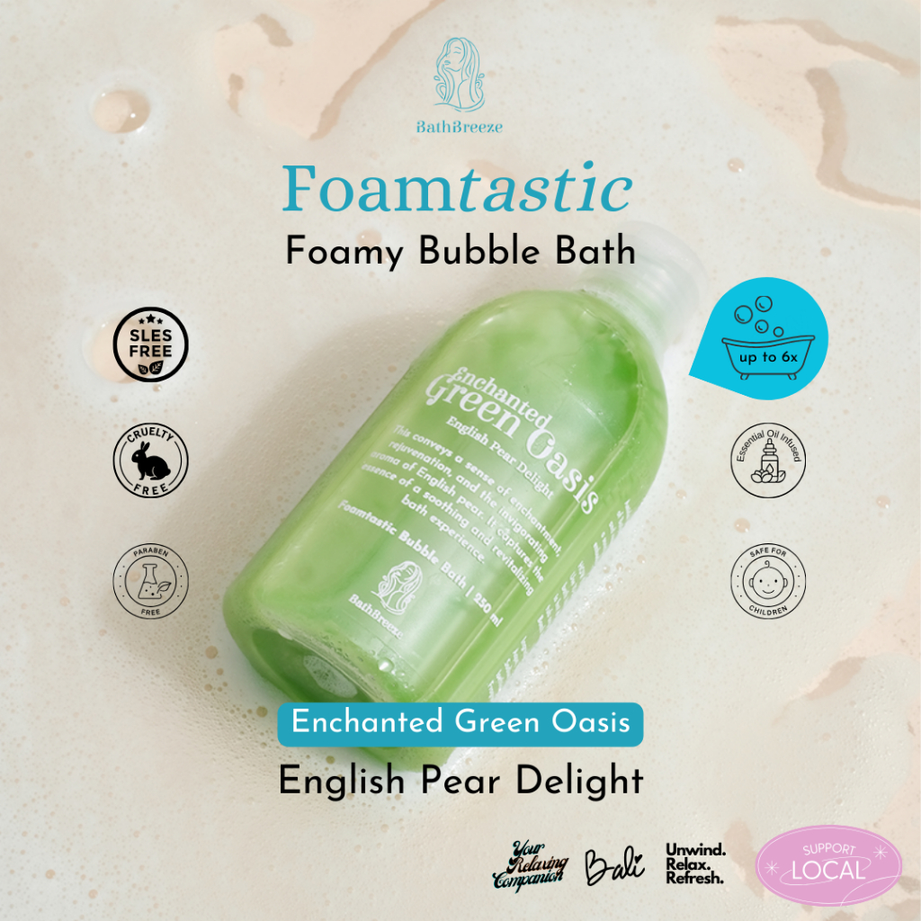 Jual BathBreeze Foamtastic Bubble Bath 250 / 150 ml - Sabun Mandi Busa ...