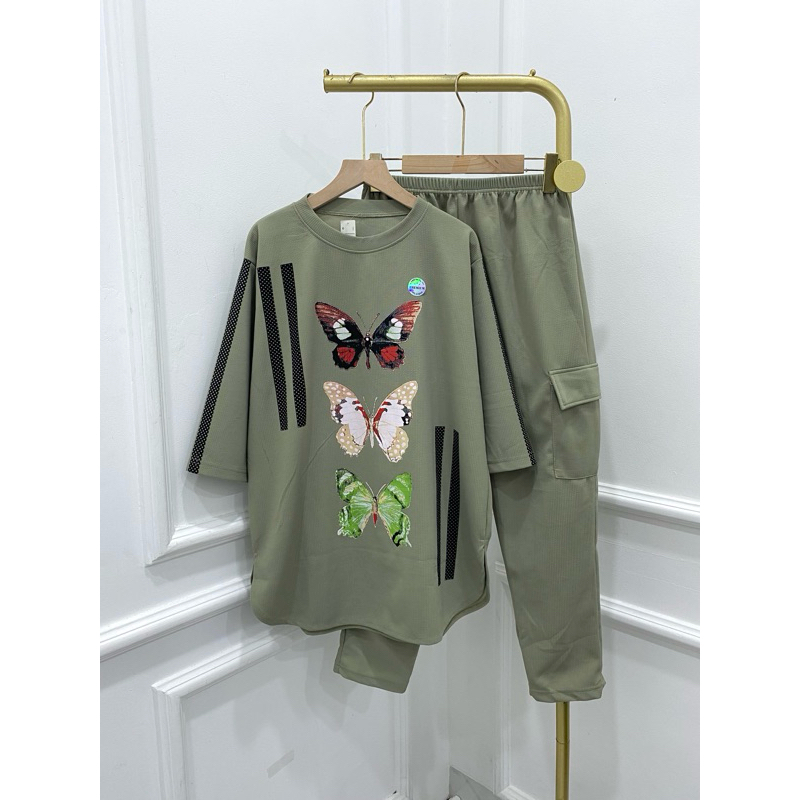 Jual STELAN KNIT SETCEL MURAH CARGO MOTIF JUMBO HALUS LEMBUT XXL KARET ...