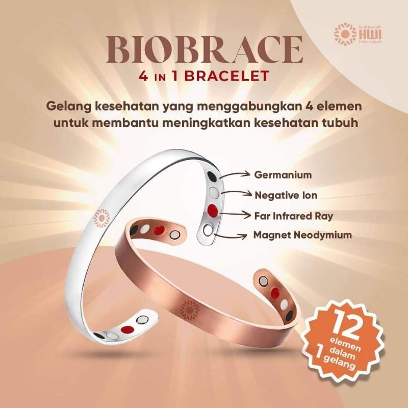 Jual BIOBRACE GELANG KESEHATAN HWI | Shopee Indonesia
