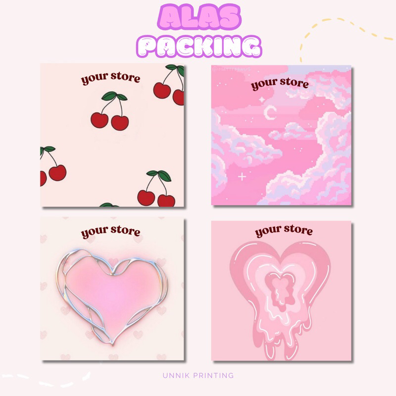 Jual ALAS PACKING KERTAS ALAS PACKING GANTUNGAN KUNCI ALAS PACKING ...