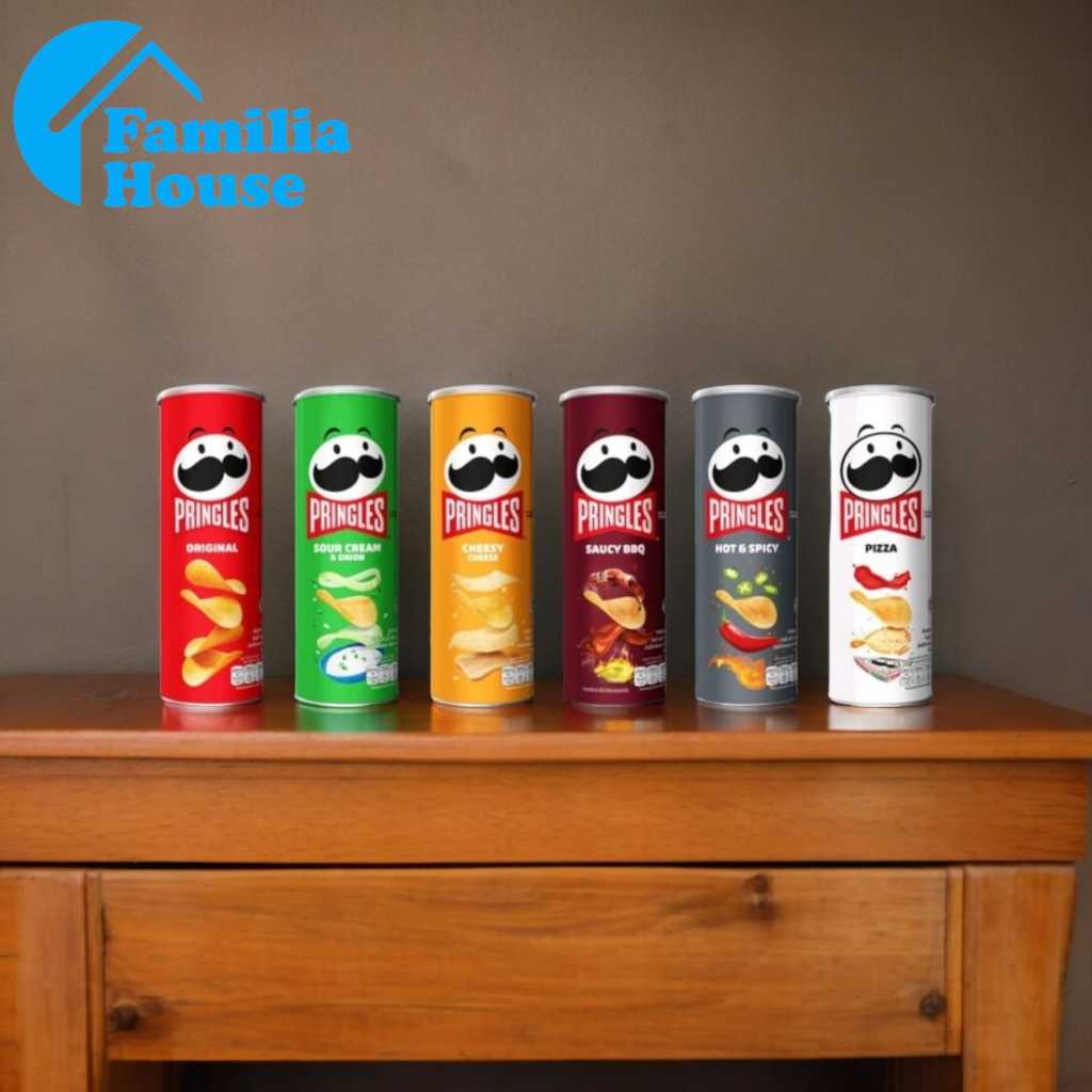 Jual Pringles Potato Chips 102 Gram | Keripik Kentang 102g | Shopee ...