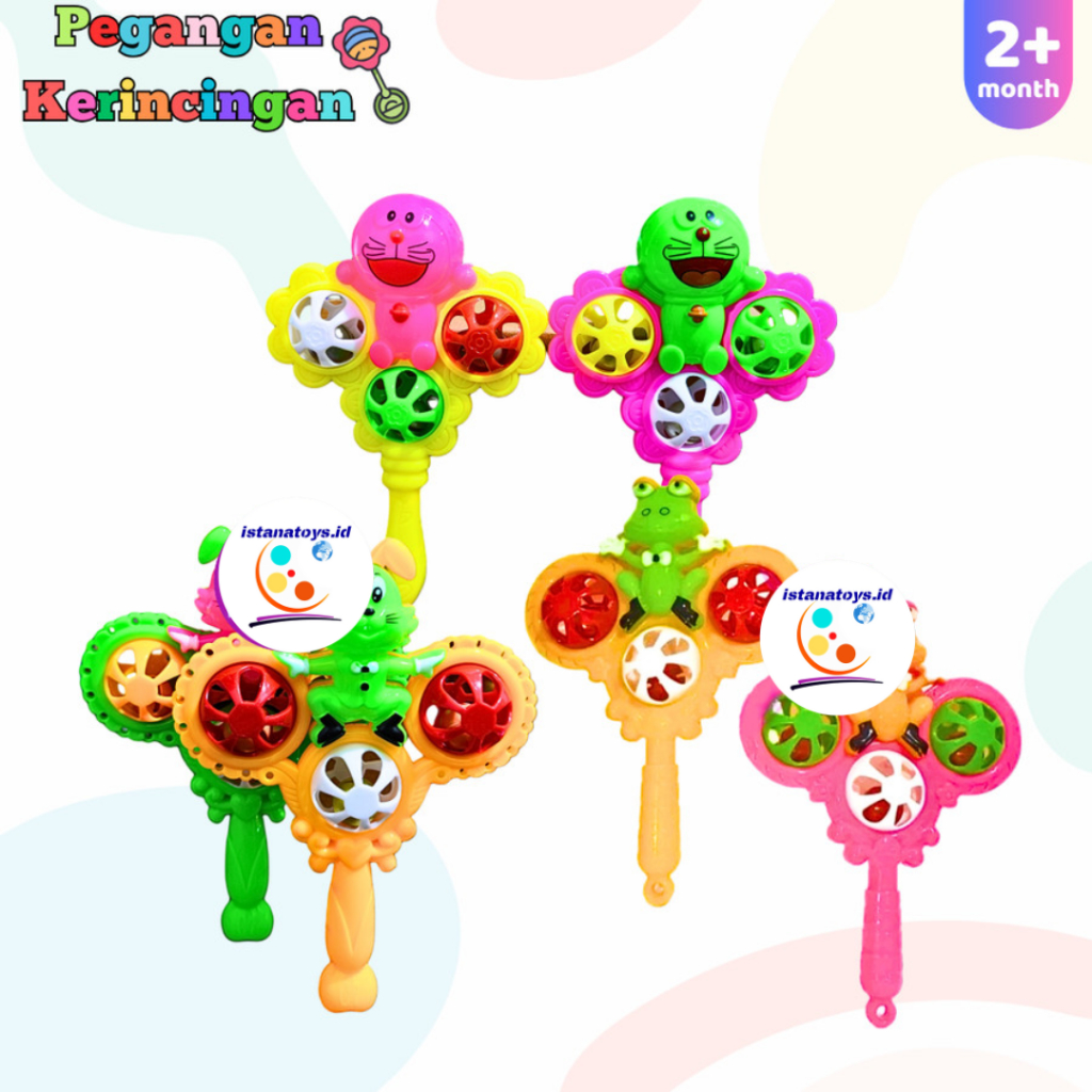 Jual ID Mainan Pegangan Kerincingan Bayi Katak | Shopee Indonesia