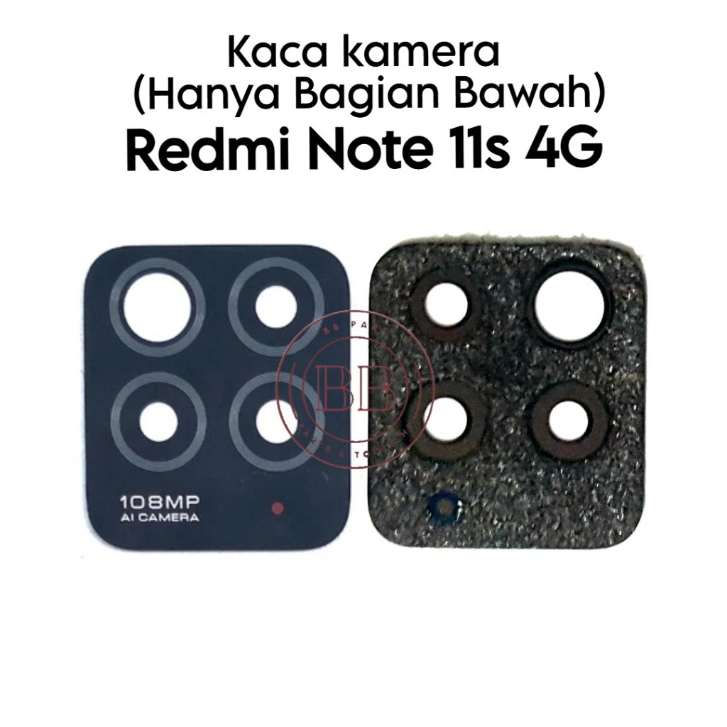 Jual Kaca Kamera ( Hanya Bagian Bawah ) Xiaomi Redmi Note 11s 4G ...
