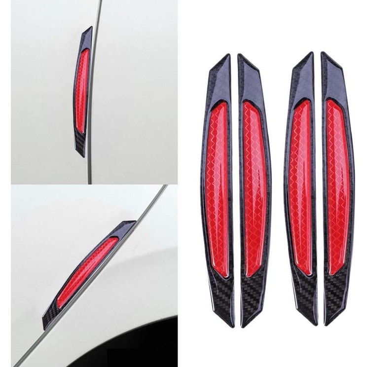 Jual Anti Gores Pintu Mobil Body Anti Lecet Motif Carbon 3D isi 4 ...