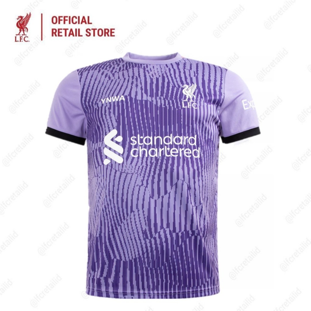 Jual [Women Third] Liverpool FC 23/24 Supporter Jersey 3rd Women Purple ...