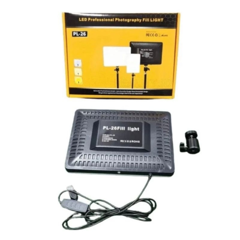 Jual MM - Lampu fotografi 11 Inch / videografi led light brightled MM ...