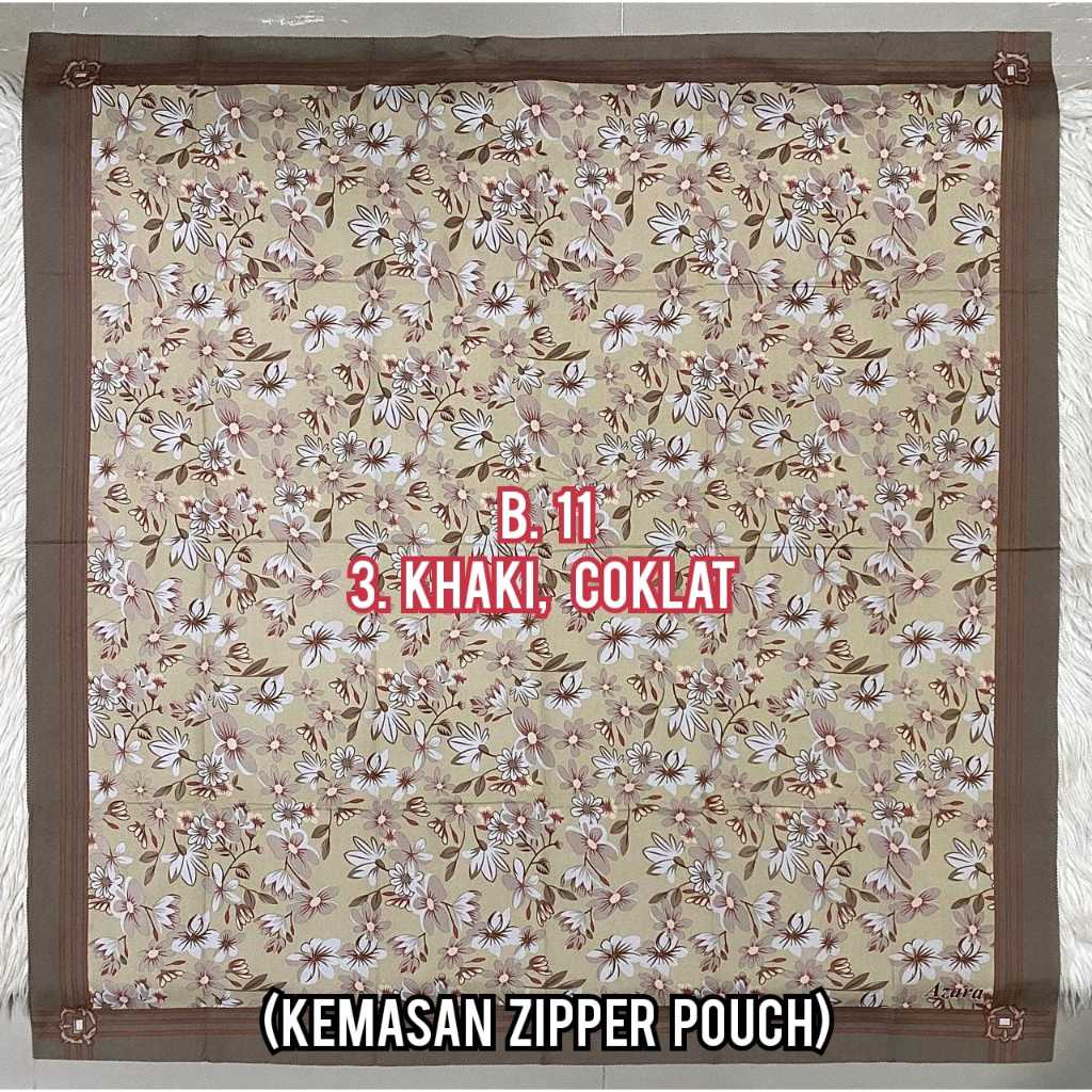 Jual [kemasan Pouch] Oskara Azara Seragaman Motif Pouch Deenay Voal