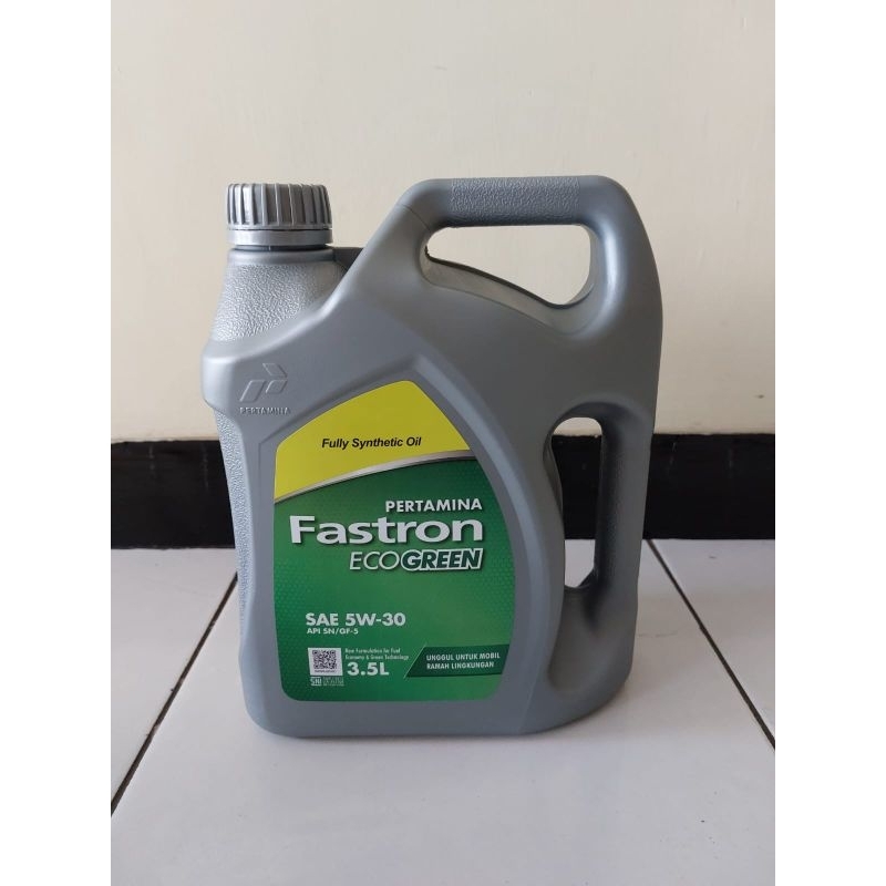 Jual Oli Mobil/ Oli Fastron Eco Green 5W 30 3,5L ORI | Shopee Indonesia
