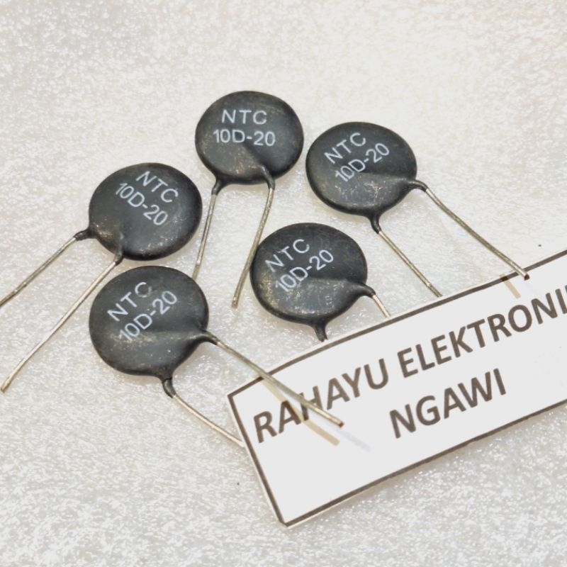 Jual NTC 10D-20 Tanggung NTC 10 Ohm Thermistor Temperature Sensor | Shopee Indonesia