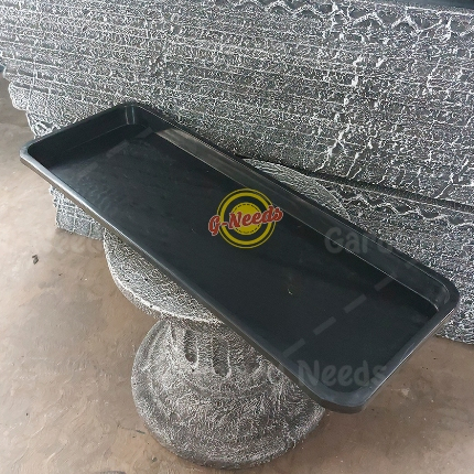 Jual Tatakan Pot / Alas / Tray Panjang 70 EGP Hitam | Shopee Indonesia