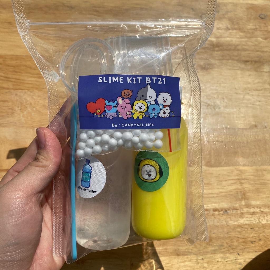 Jual SLIME KIT BT21 SLIME BT21 SLIME BOBA SLIME MURAH SLIME KIT MURAH ...