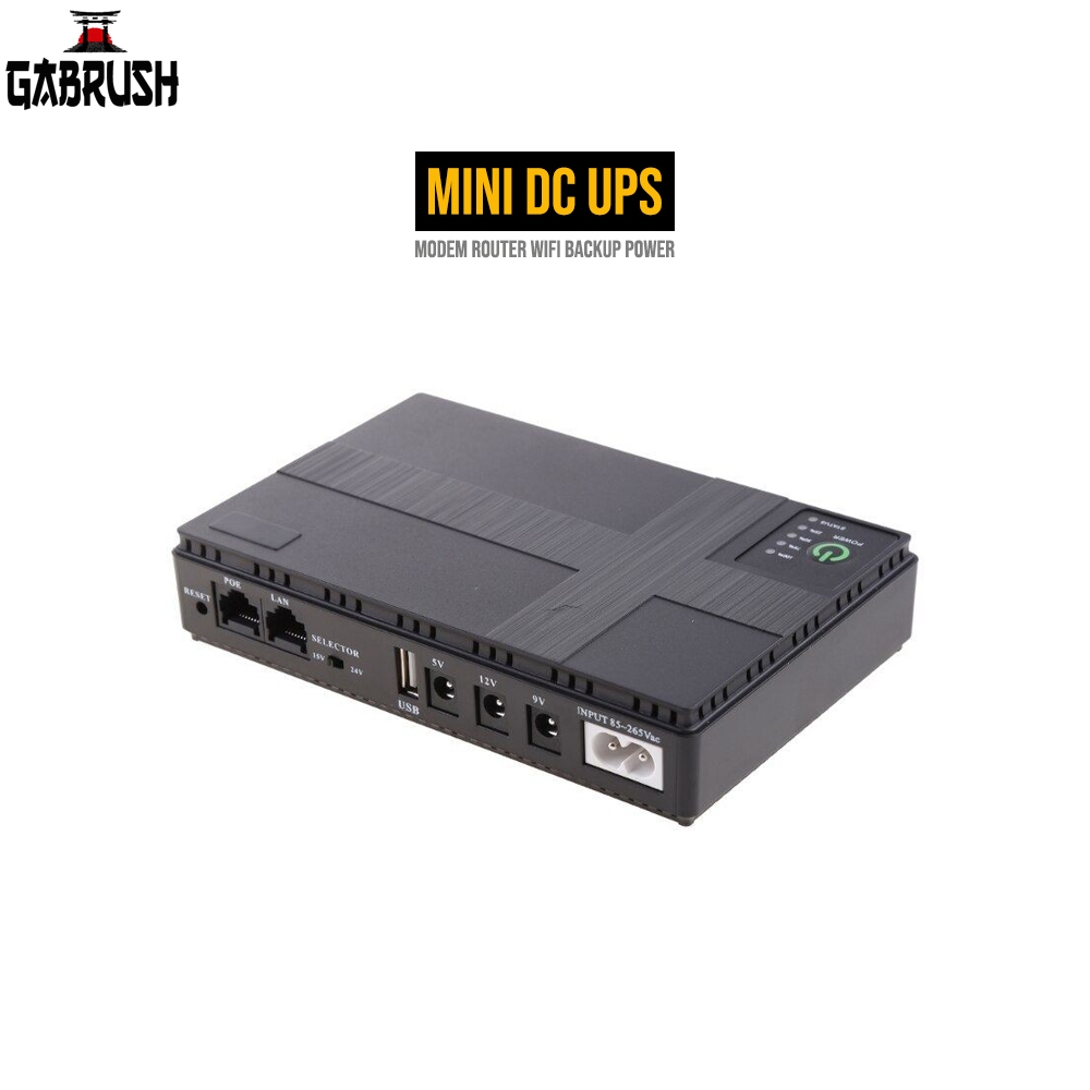 Jual Mini DC UPS Modem Router Wifi Backup Power | Shopee Indonesia