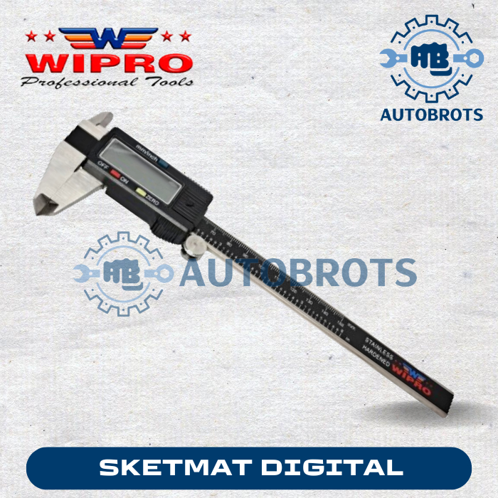 Jual WIPRO Sketmat Digital 6 inch (0-150mm) / Digital Calipers ...