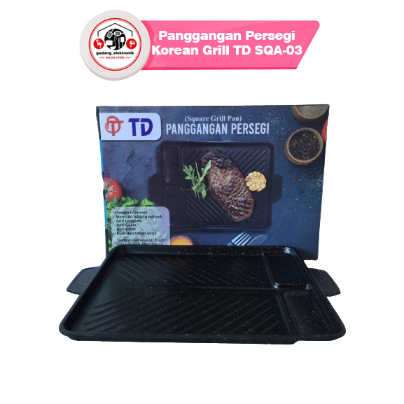 Jual Panggangan Persegi Korean Grill TD SQA-03 | Shopee Indonesia