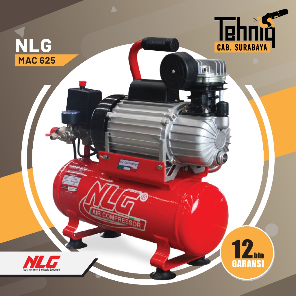 Jual MESIN KOMPRESOR LISTRIK NLG Direct Driven Air Compressor MAC-625 ...