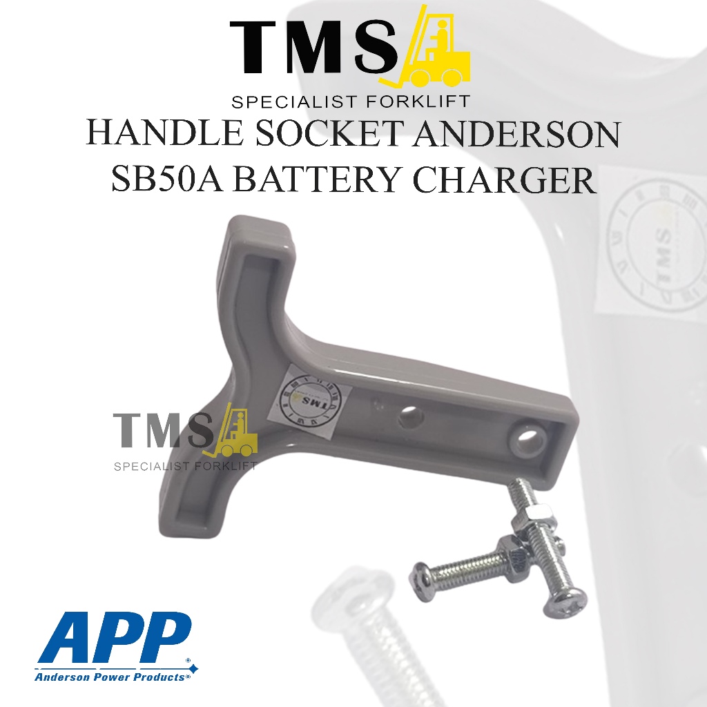 Jual Handle Socket Anderson SB 50A Battery Charger Aki Forklift SB50 ...