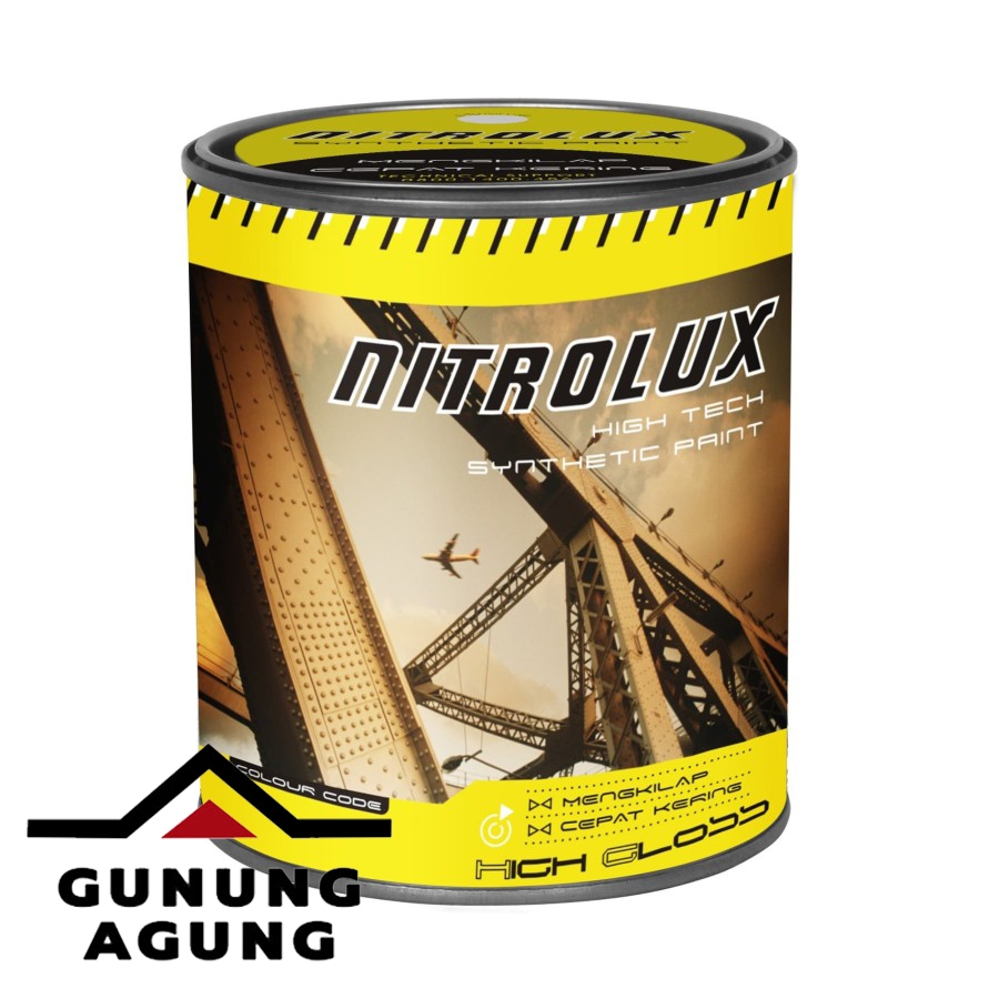 Jual Nitrolux Cat Kayu dan Besi Solvent Based / Thinner 900 cc | Shopee ...