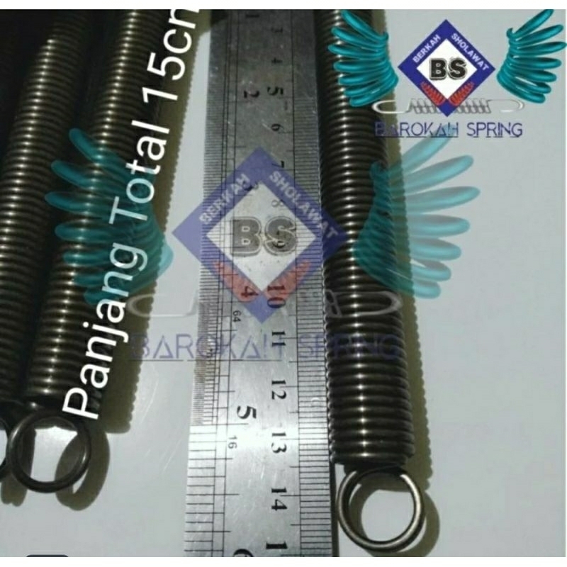 Jual Per Spring Baja 1,8mm 15cm | Shopee Indonesia