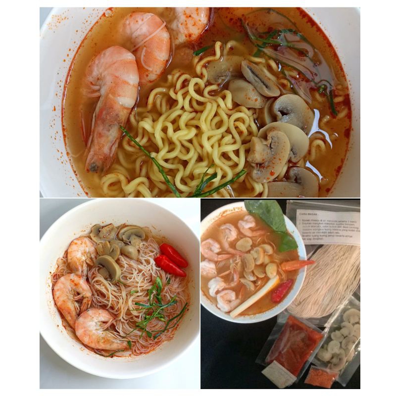 Jual (HALAL)TOMYAM SOUP MISOA BIHUN MIE KERITING GANDUM RAMEN ...