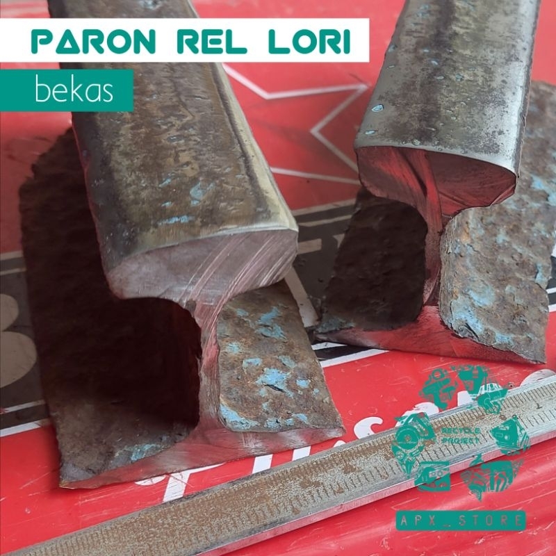 Jual Paron Besi Rel Lori 20cm / Besi Landasan mini & tiny, Baja Super ...