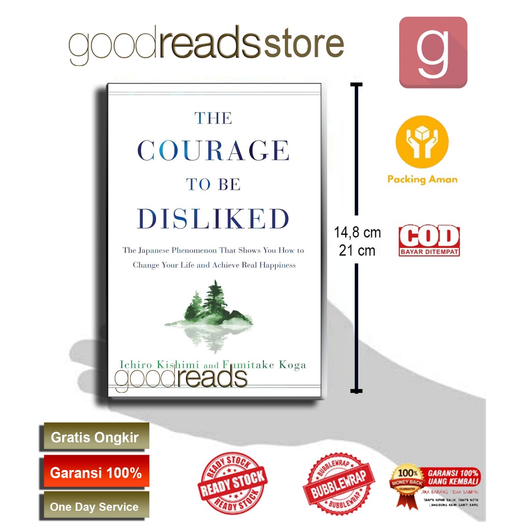 Jual The Courage To Be Disliked Ichiro Kishimi And Fumitake Koga