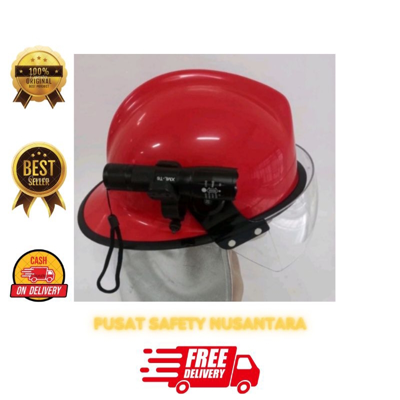 Jual HELM SAFETY PEMADAM KEBAKARAN MERK JHI / SAFETY HELMET / JHI NEW ...