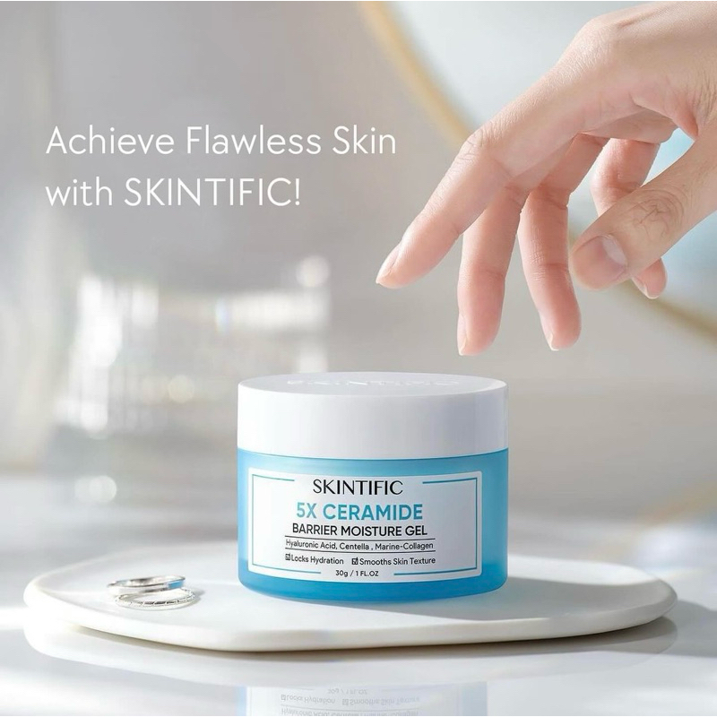 Jual SKINTIFC 5X CERAMIDE BARRIER REPAIR MOISTURE GEL 30g | Shopee ...