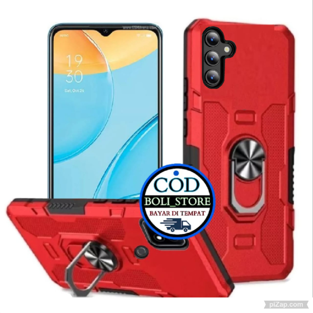 Jual Case Samsung A15 Hybrid Armor Robot Hit EYE Ring Standing Hard Case Carbon Leather | Shopee ...