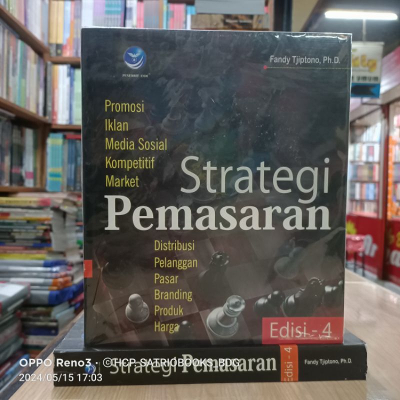 Jual STRATEGI PEMASARAN. EDISI 4. FANDY TJIPTONO. ORIGINAL. | Shopee ...