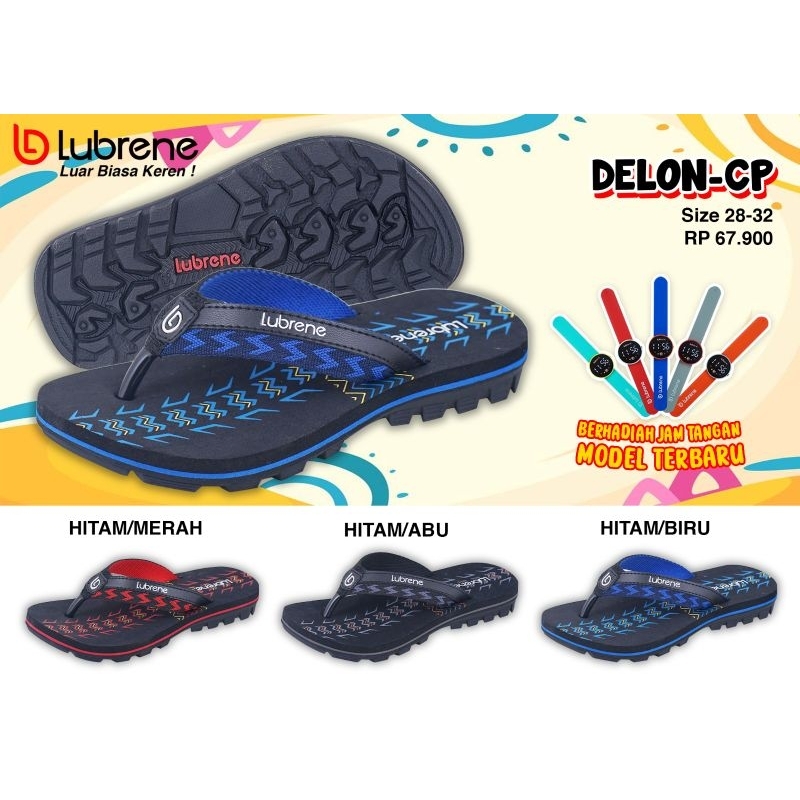 Jual SANDAL JEPIT LUBRENE ANAK TERBARU LUBRENE BUBBA-CP/28-32 ...