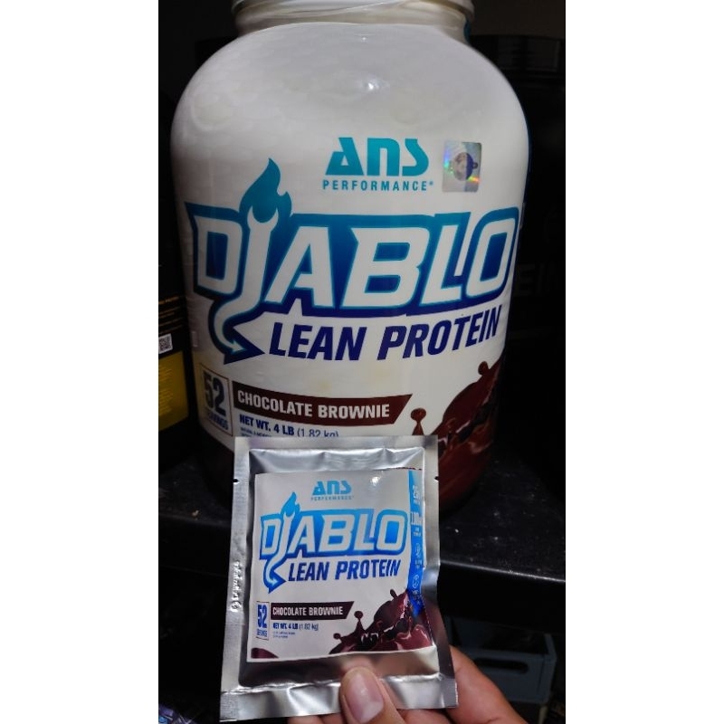 Jual DIABLO LEAN PROTEIN ANS WHEY PROTEIN FAT BURNER SACHET SERVING ...