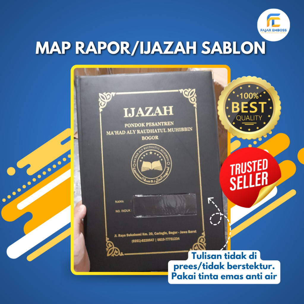 Jual (FE) Map Raport Sablon Map Ijazah K13 Kurikulum Merdeka | Shopee ...