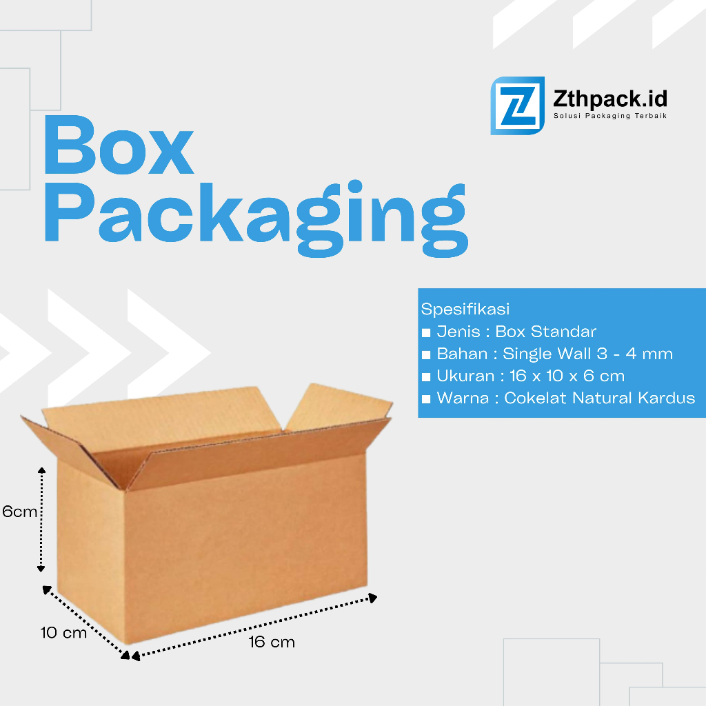 Jual Kardus ukuran 16x10x6 Kardus box packging kardus karton box kardus ...