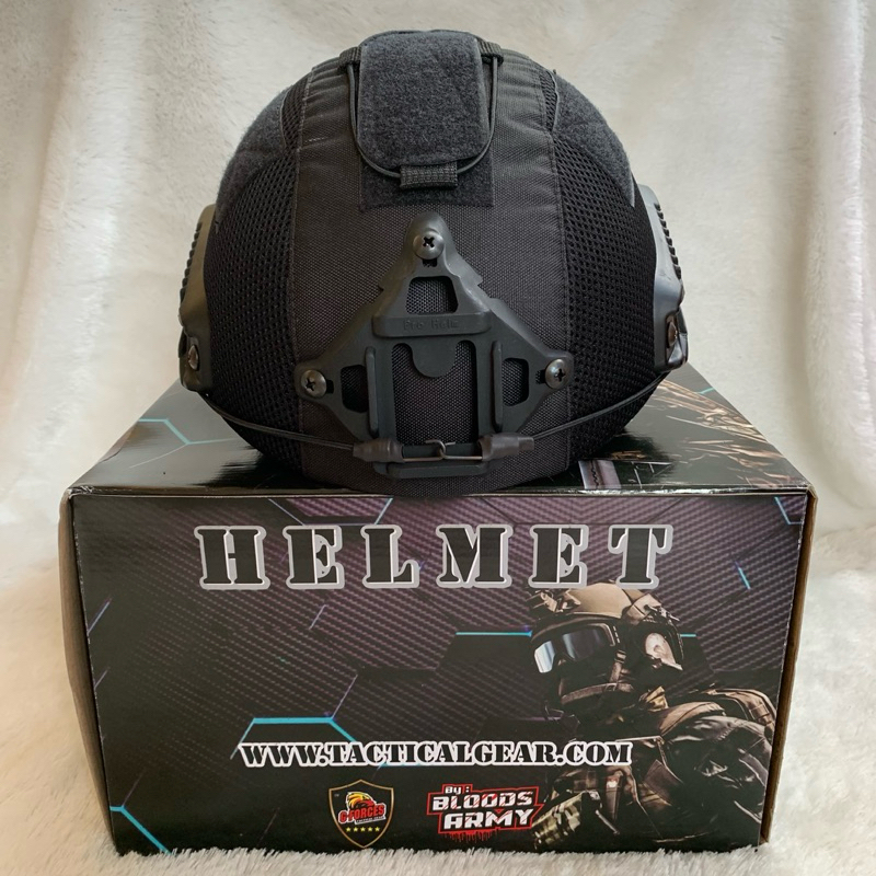 Jual HELMET TACTICAL TEMPUR HITAM EM8979 MONCH 2001 || HELM OUTDOOR ...