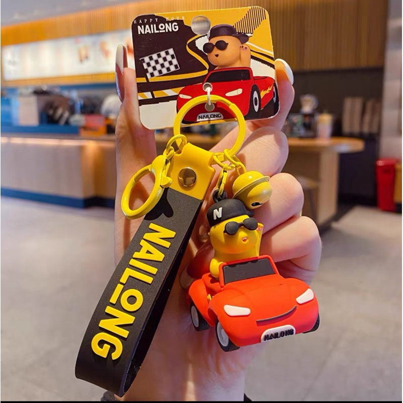 Jual Nailong Dino Kuning Gantungan Keychain (ORI) New Varian | Shopee ...