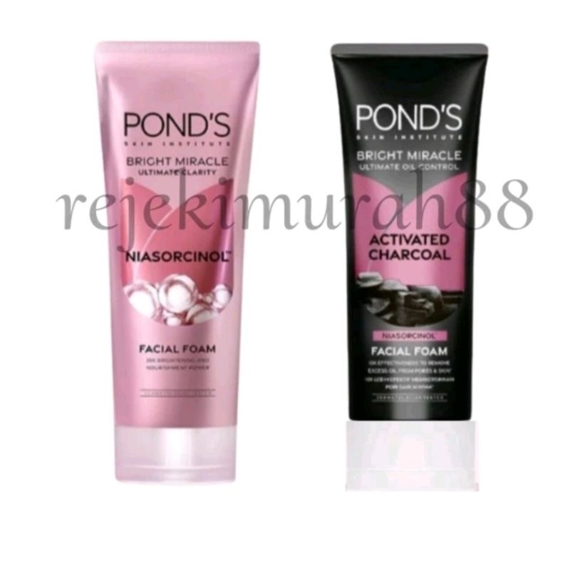Jual Ponds Facial foam Pure Bright/Bright Beauty 50g | Shopee Indonesia