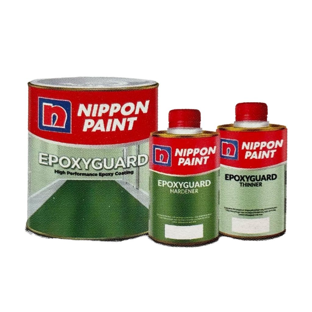 Jual Cat Lantai Nippon Epoxy Guard 3 Komponen 0.9 liter - Cat Serbaguna ...