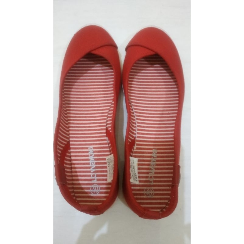 Jual sepatu kanvas santai wanita flat pantofel loafer shoes cewe LC ...