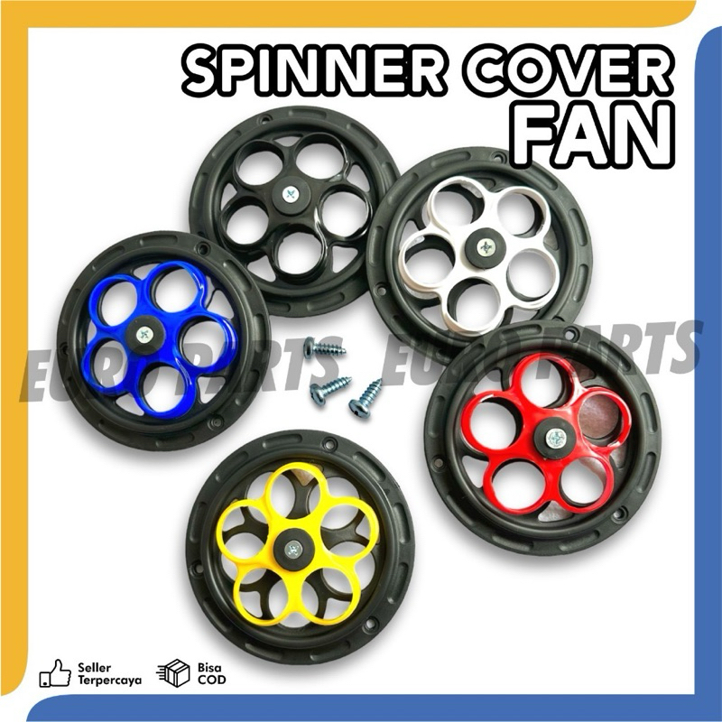 Jual COVER KIPAS FAN COVER SPINNER PLASTIK SPINNER VESPA UNIVERSAL ...