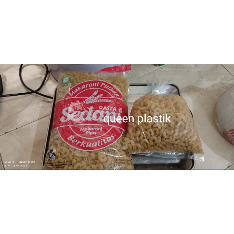 Jual makaroni rebus macaroni pipa sedani repack 500 gr | Shopee Indonesia